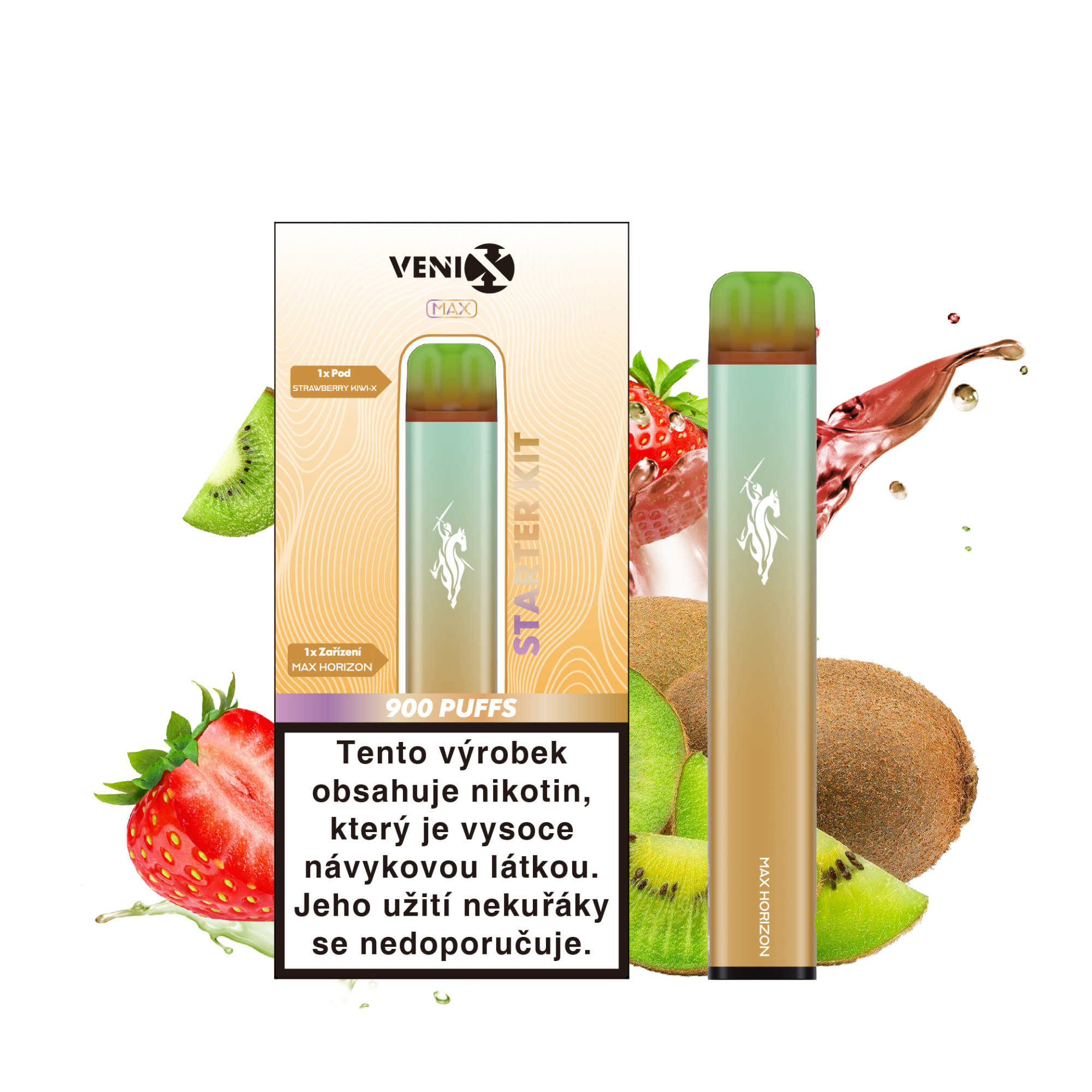 VENIX Max Starter Kit- MAX HORIZON-Pod-Strawberry - Space market